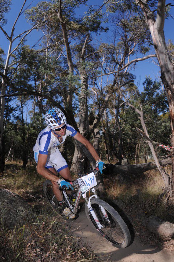 Racing the MTB in Jindabyne at the Wicked Wombat. Credits R. Grammatica ...